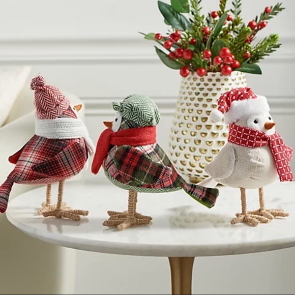 Holiday | Brand New In Packaging Trio Of Collectors Birds Like ...